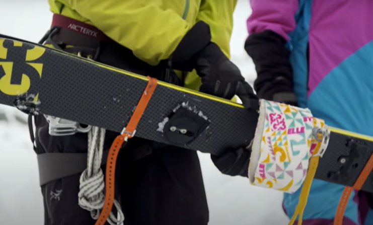 How to Build an Anchor with Skis or a Splitboard - Ski Mountaineering ...